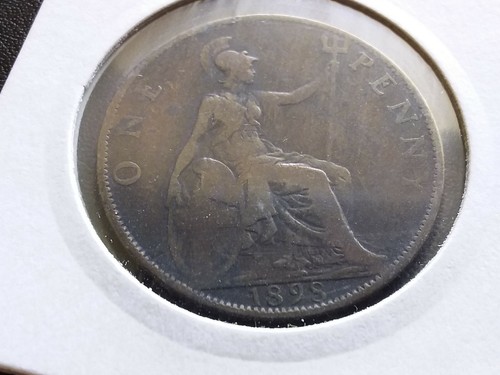 1898 One Penny 1d Coin Queen Victoria | eBay UK