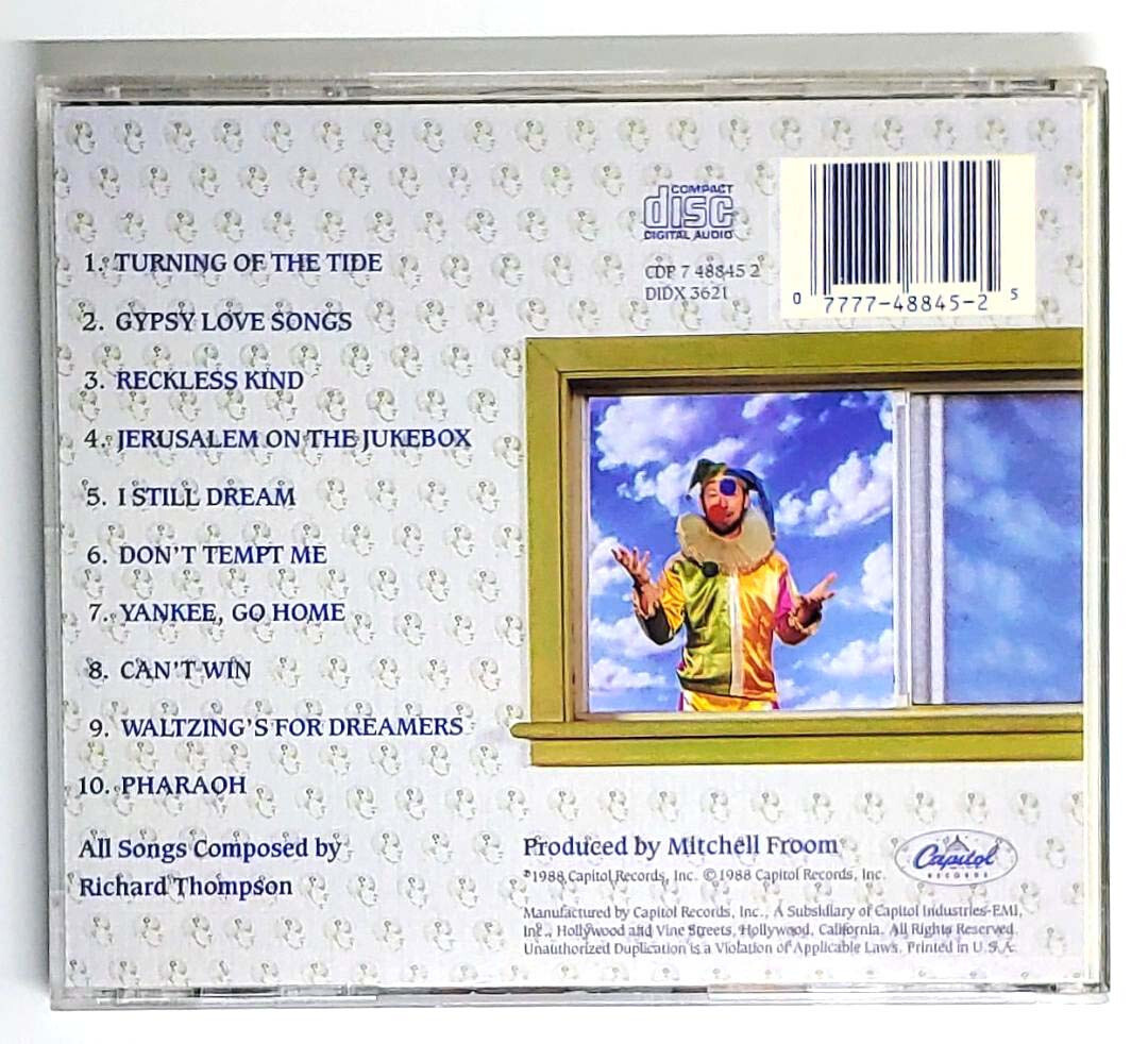 Richard Thompson – Amnesia (CD) 1988 Capitol Records CDP 7 48845 2 | eBay