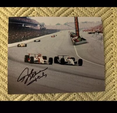 Rick Mears Signed Indy 500 Indianapolis 8 X 10 Photo Autographed 1991 ...