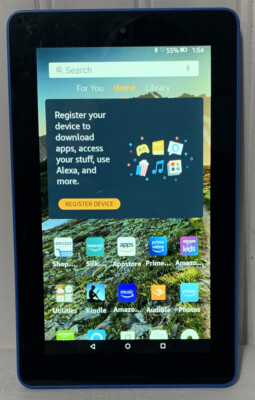 Amazon Kindle Fire 5th Gen | Model SV98LN | 6GB | Blue | TESTED V1 | eBay