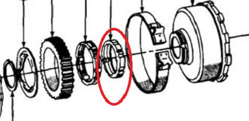 GM Intermediate Overrun Inner-Race (Cam), 2 Lug, TH-350/350C THM-350 ...