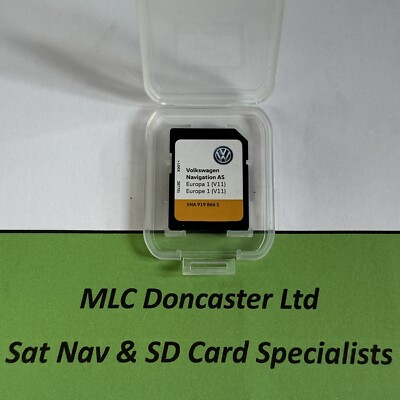 Genuine Volkswagen V11 Satellite Navigation SAT NAV SD Card 5NA 919 866 ...