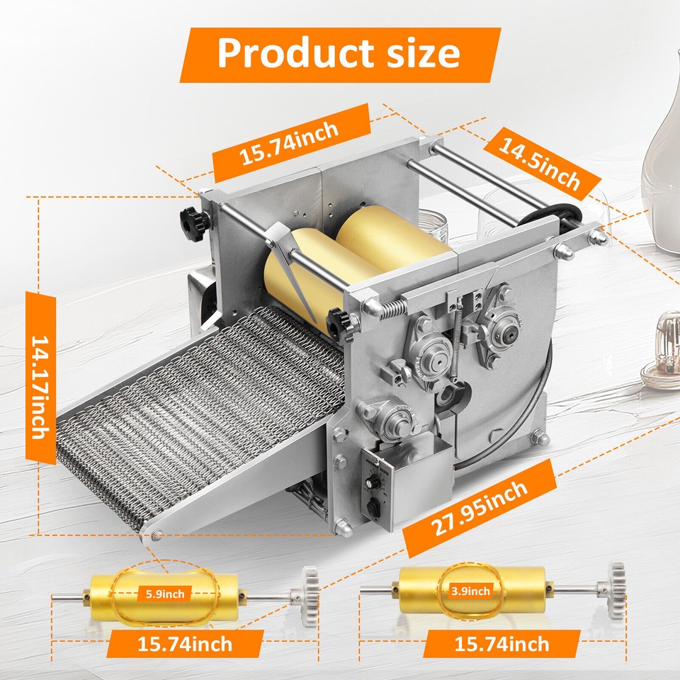 Electric Automatic Corn Tortilla Making Machine Mexican Chapati Tacos ...