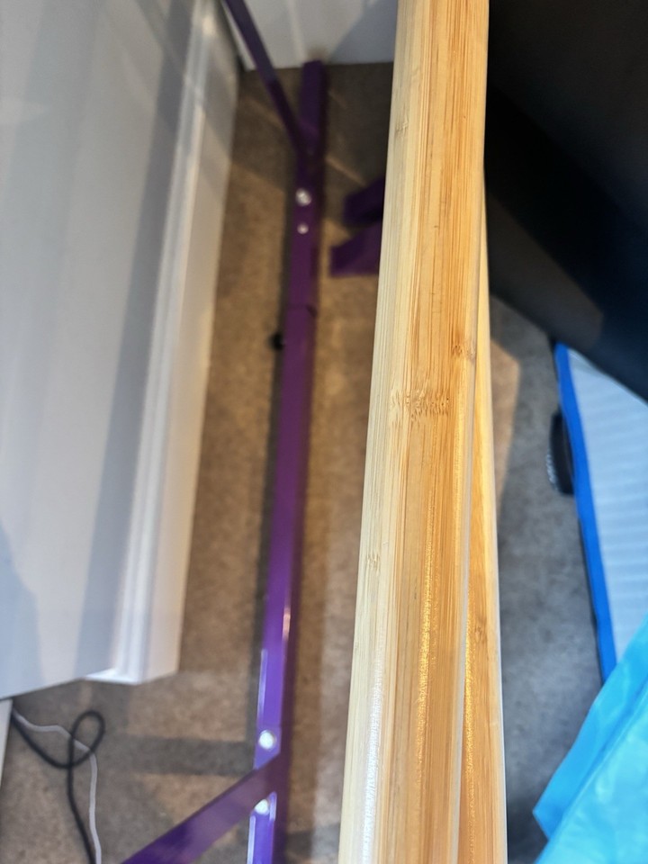 COSTWAY Parallel Gymnastics Bar, Double Horizontal Bars with Adjustable Width | eBay UK