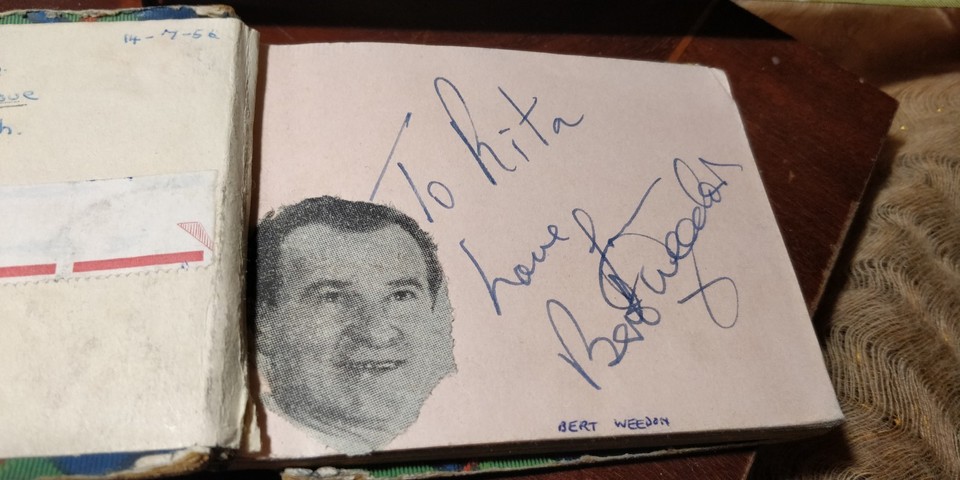 Autograph Book From 1956-1960 | eBay UK