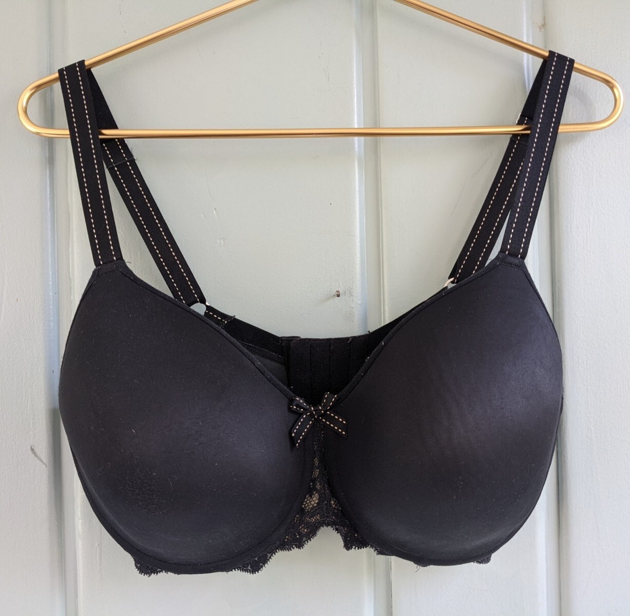 Chantelle Women's Rive GAUCHE Full Coverage Smooth Bra Black 32g 32dddd ...