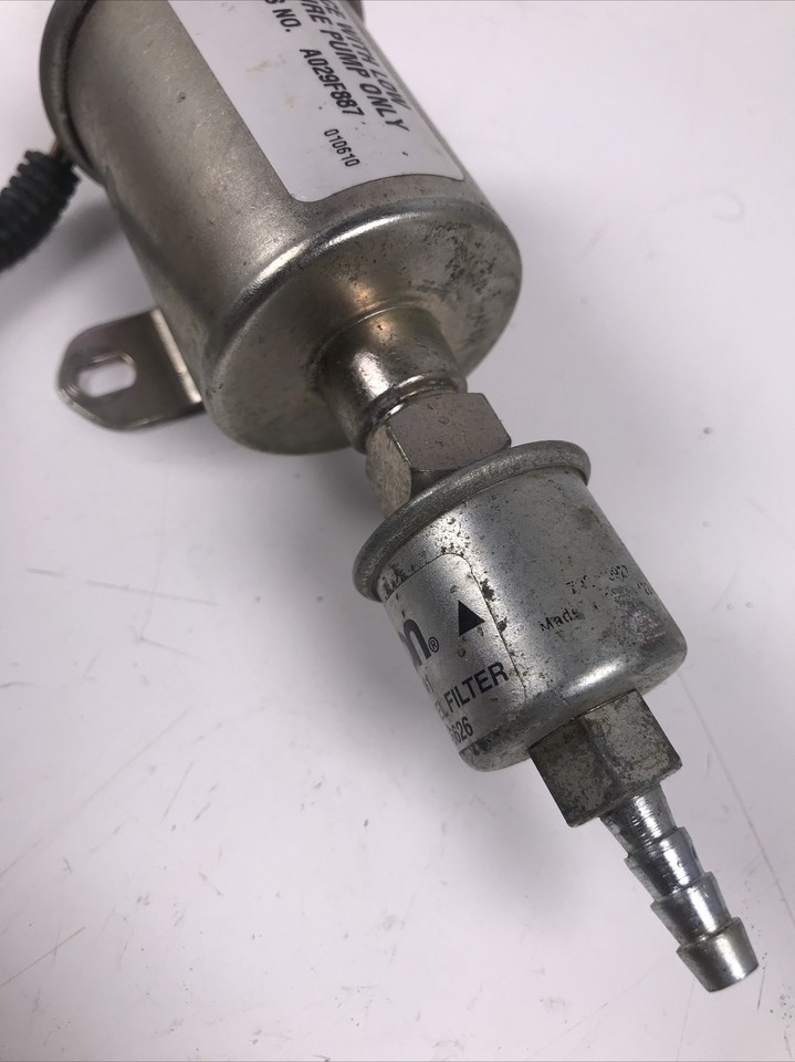 OEM Onan Fuel Pump A029F887 Genuine Cummins 010610 W/ Fuel Filter 149 ...