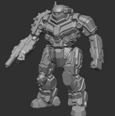 BL6-KNT "Black Knight" - Alternate Battletech Mechwarrior Miniatures | eBay