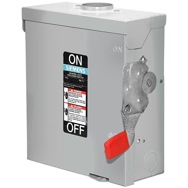 GNF321R Siemens 30A 240V 3P N3R Non-Fused GD Disconnect -SES | eBay