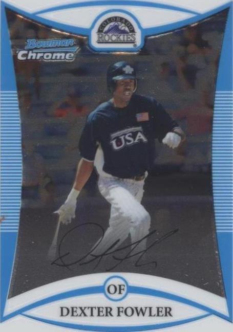 2008 Bowman Draft Picks & Prospects - Prospects Dexter Fowler #BDPP75 ...