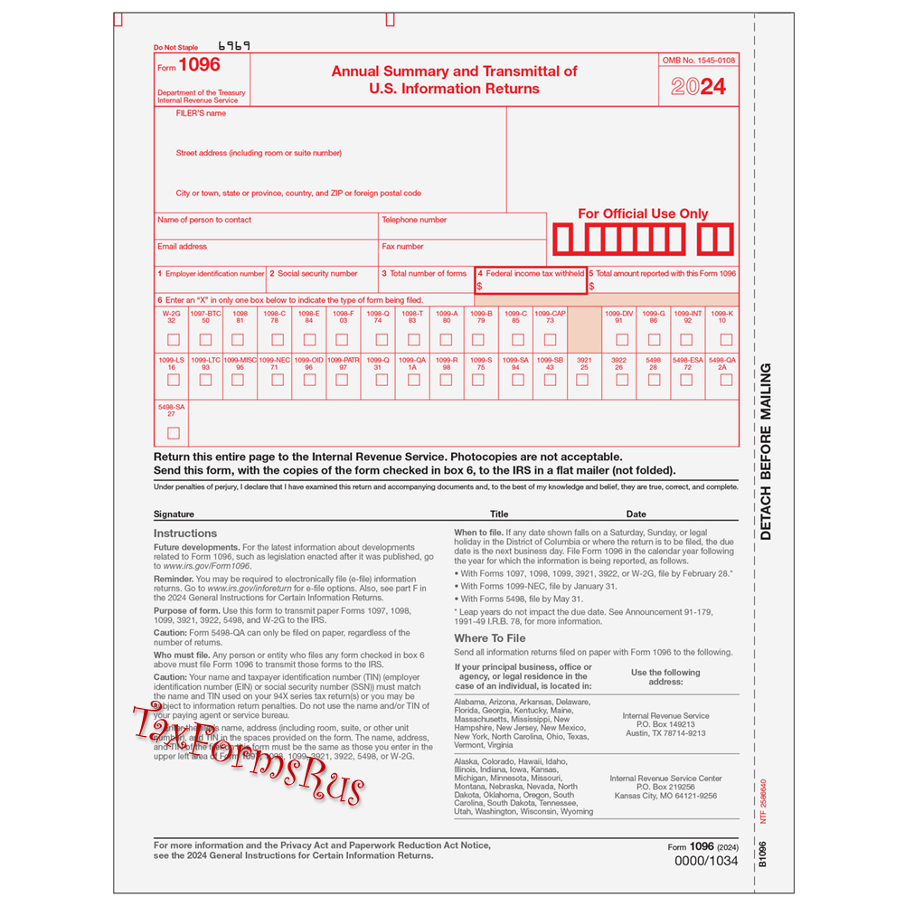 Modulo 1099r 2024 1099/1042 S Preparation System 2024 Version
