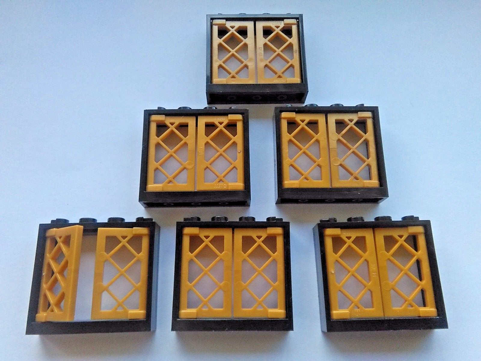 LEGO WINDOWS SHUTTERS X 6 | eBay