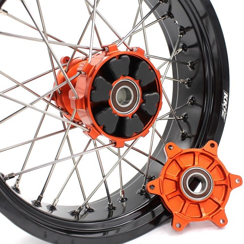 KKE 5.0*17" Rear Supermoto Cush Drive Wheel for KTM XCW SX EXC 125 ...