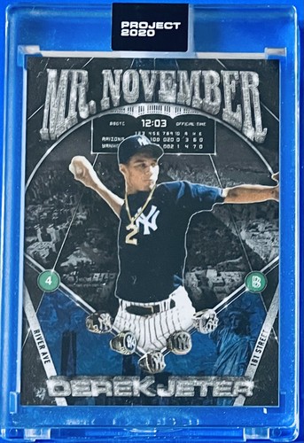 2020 Topps Project 2020, 1993 Topps Ben Baller #132 Derek Jeter ...