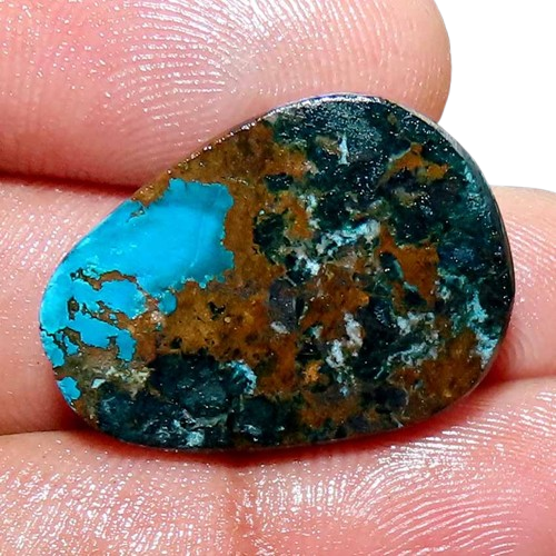 21.95Cts Excellent Arizona Turquoise Fancy 23x16x06 Cabochon Loose ...
