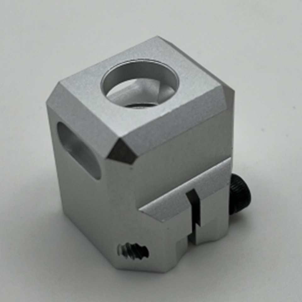 1/2x28 TPI 9mm Muzzle Brake Compensator Clamp Aluminum For Glock CC 4 ...