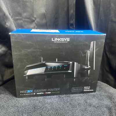 Linksys WRT32X AC3200 Dual-Band WiFi Gaming Router w. Killer ...