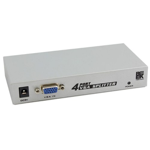BK 4-Port VGA, SVGA Video Splitter Extender Box Adaptor -76BVGA4 ...