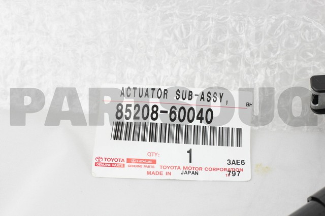 8520860040 Genuine Toyota Actuator Sub-assy Headlamp Washer LH 85208 ...