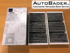 Original Mercedes-Benz Kombifilter Innenraumfilter 2-teilig M-Klasse ...