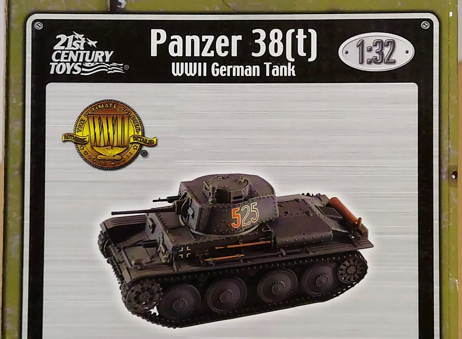 21st Century Toys Ultimate Soldier Panzer 38t WWll German Tank 1 32 for ...