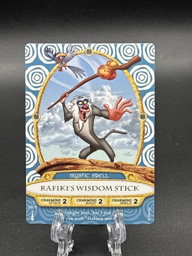 Sorcerers Of The Magic Kingdom Rafiki’s Wisdom Stick (Retired Game ...