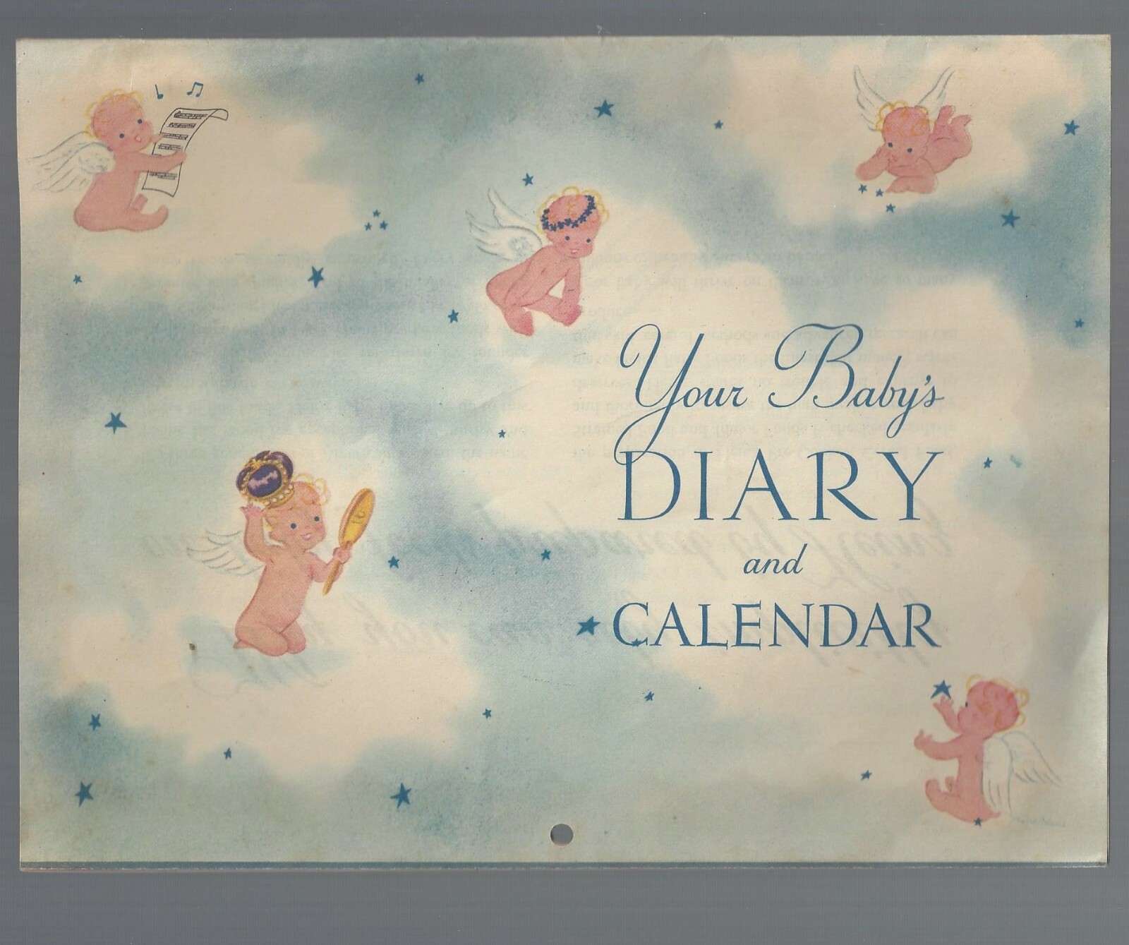 1947-48 Heinz Baby Calendar & Diary Made for October 1947 baby | eBay
