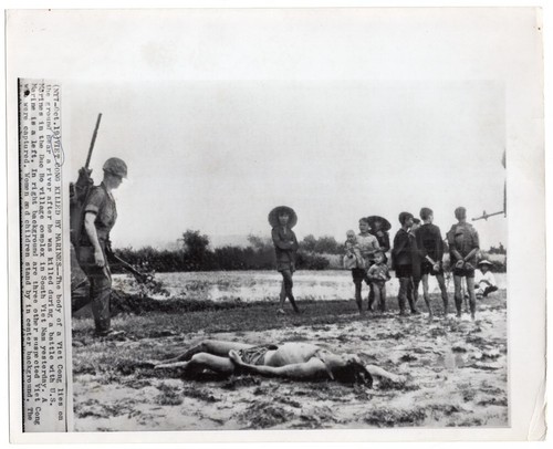 1965 USMC Marines Kill VC Duc Bo Village Vietnam Original News ...