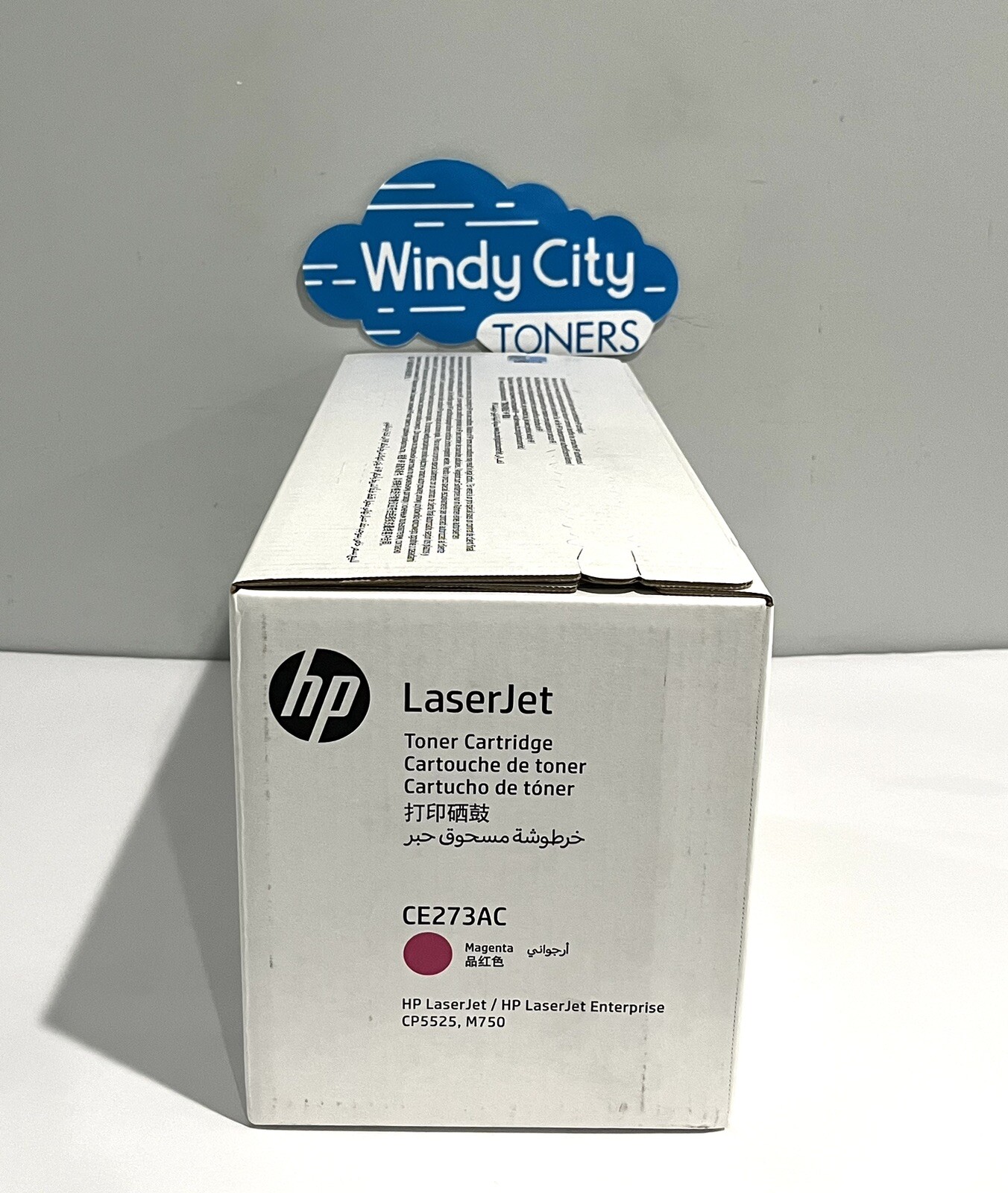 HP 650A CE273AC Magenta Original Toner Cartridge LaserJet CP5520 ...