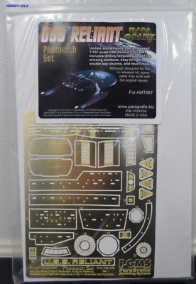 PARAGRAFIX 1/537 Star Trek: USS Reliant Photo-Etch Set for AMT PGX159 ...
