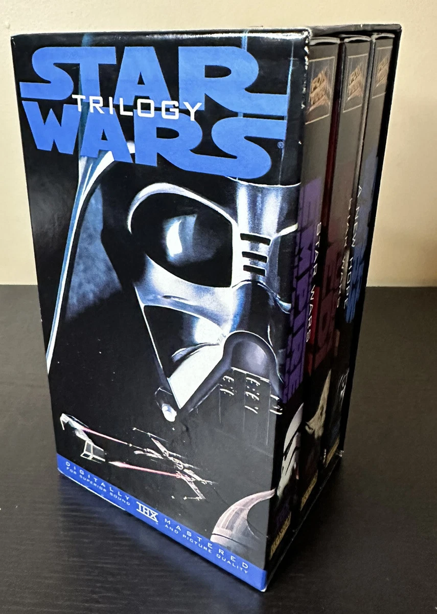 Star Wars Trilogy 1995 Vhs