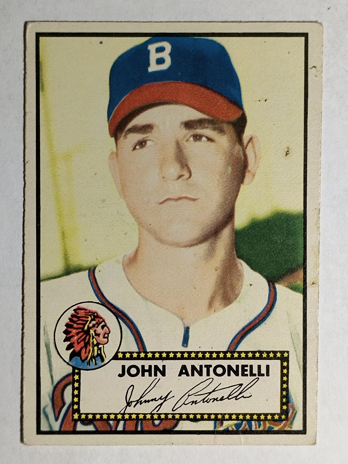 1952 Topps #140 Johnny Antonelli (VG) | eBay