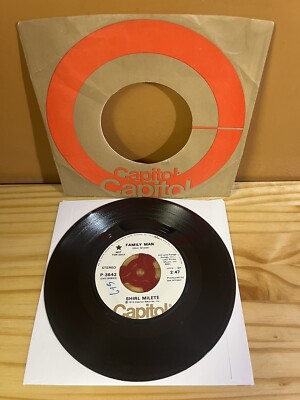 Shirl Milete – Family Man / She's Still My Baby 1973 7" Promo Vinyl ...