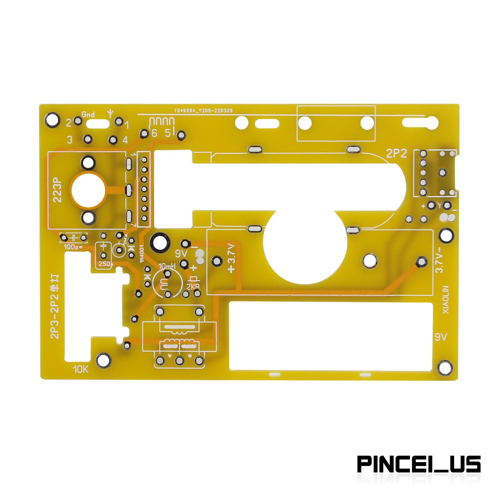 2P2 Tube Single Light MW Radio Kit DIY Simple Radio Receiver Kit pe66 ...