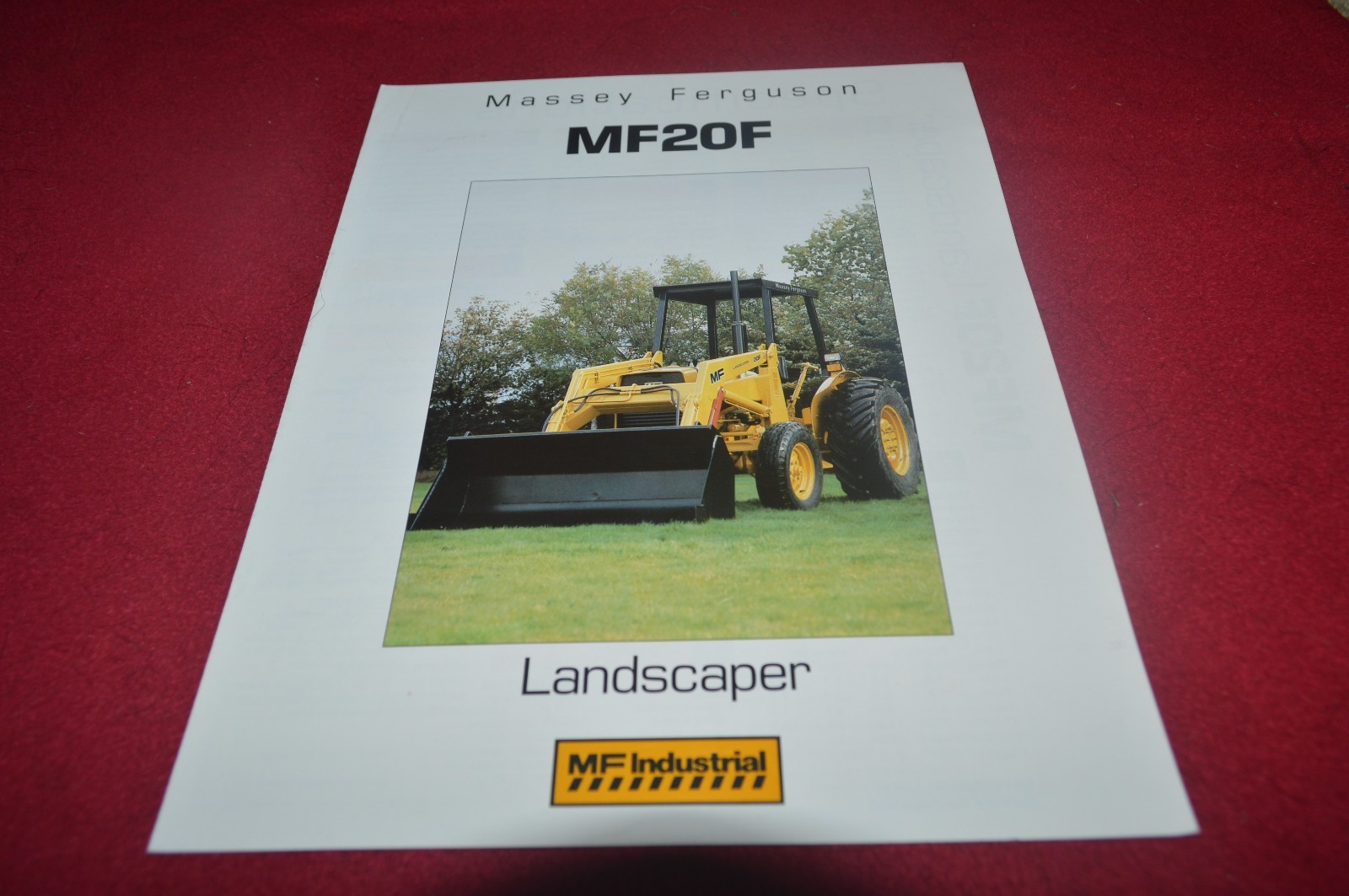 Massey Ferguson 20F Loader Tractor Dealer's Brochure FDMD | eBay