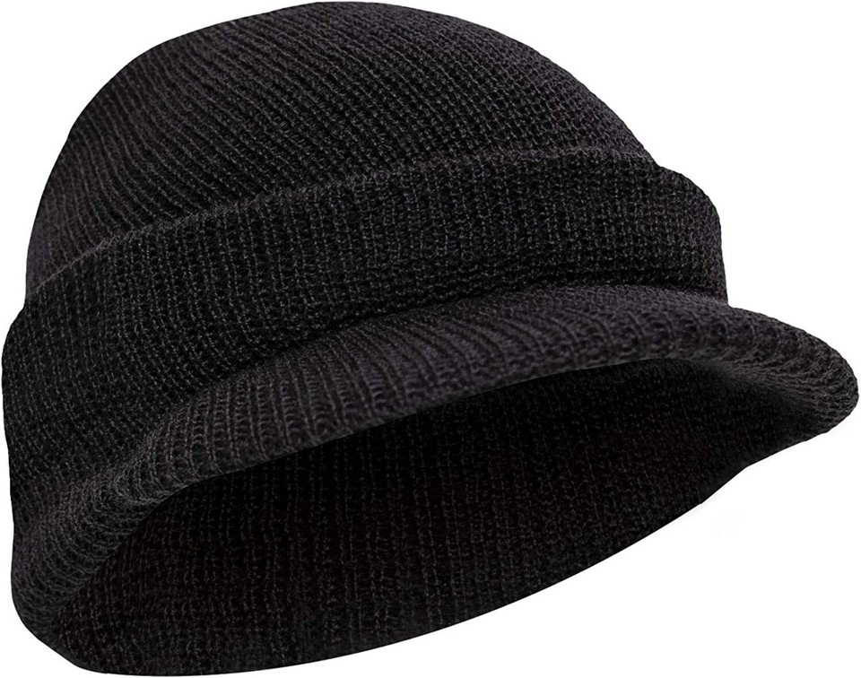 Rothco Winter Knit Genuine GI Cap 100% Wool Jeep Hat - Made in the USA ...