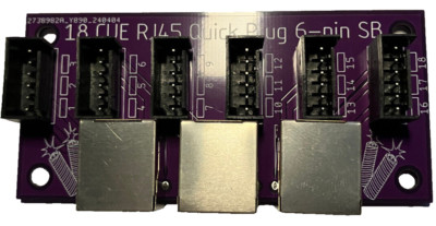 Fireworks Parallel 3 RJ45 18CUE 6-pin Quick Plug SB Board Cobra Firing ...