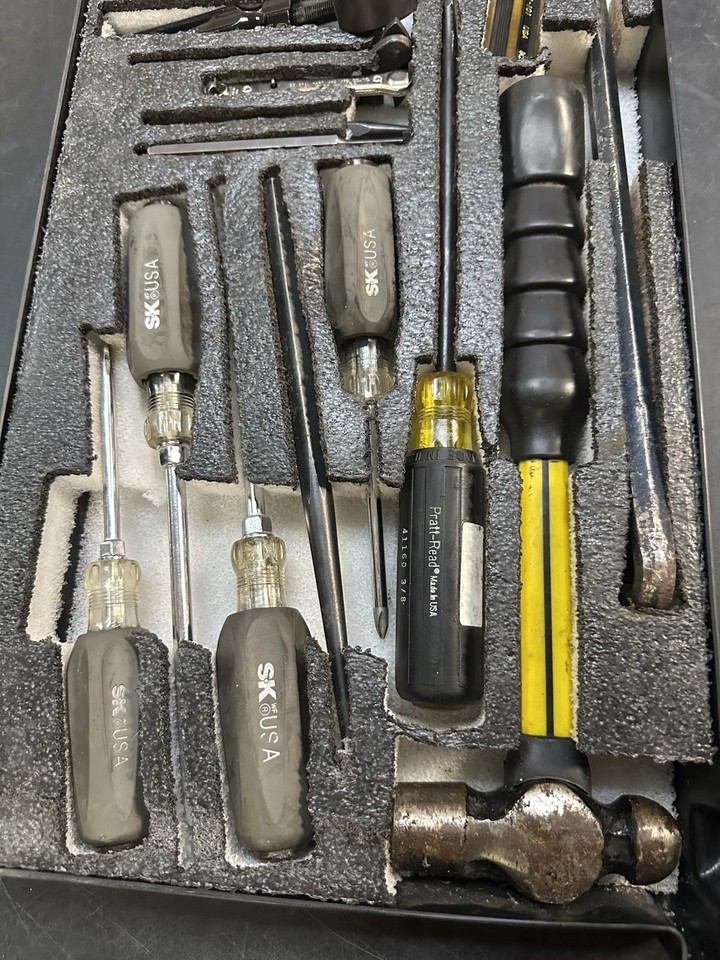 Military General Mechanic Tool Kit SK Socket & Wrench Sets Crescent Box ...