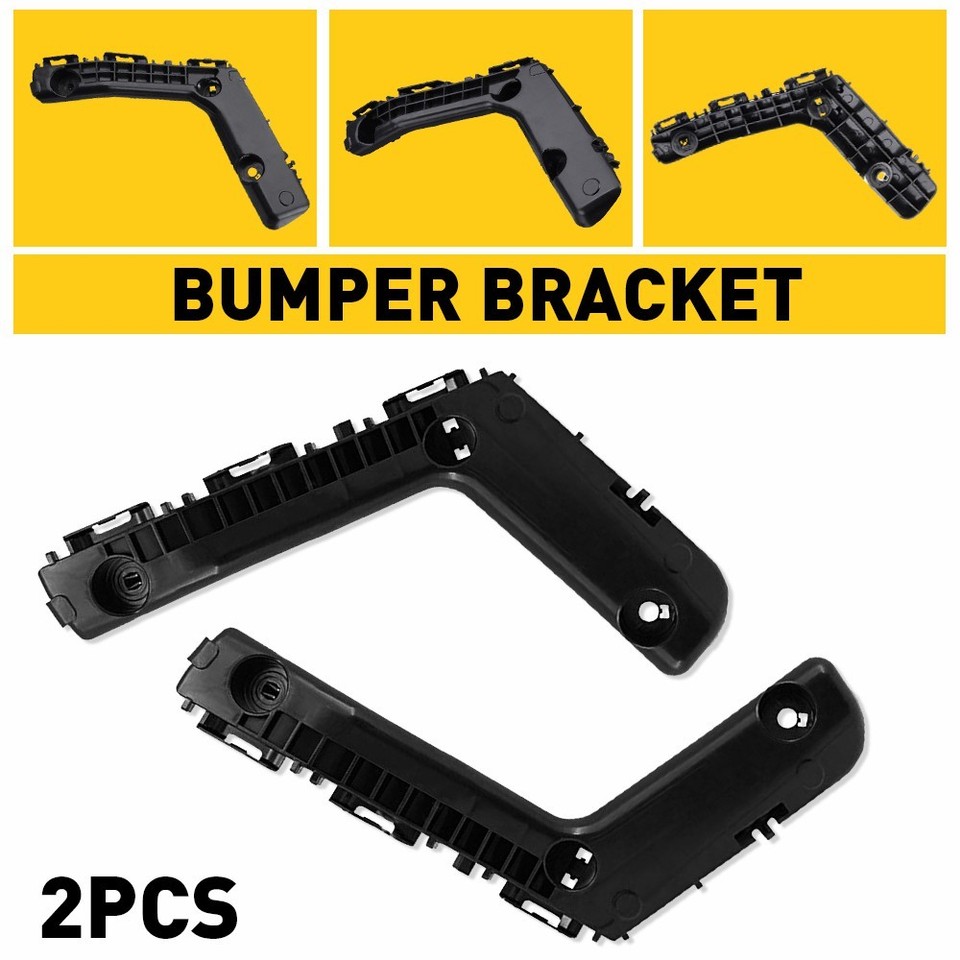 PAIR FRONT BUMPER RETAINER BRACKETS FOR 2014 2015 2016 TOYOTA COROLLA ...