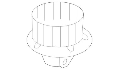 Genuine Mercedes-Benz Blower Motor 1729065200 | eBay