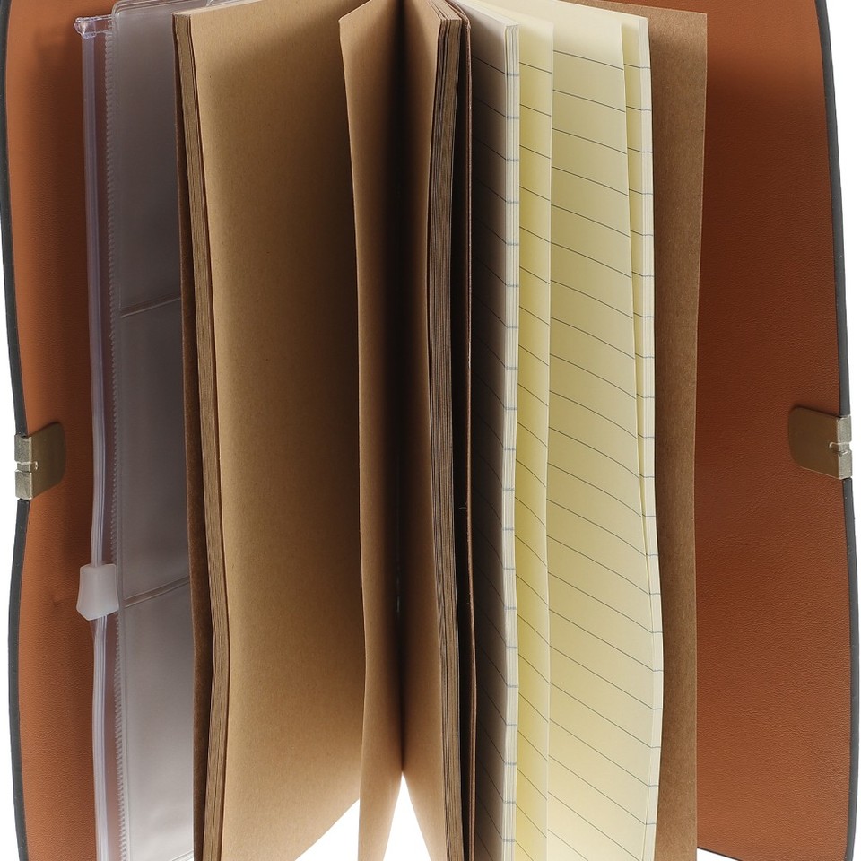 Retro Hand Ledger Travel Student Memo Notepad Plain Paper Notebook ...