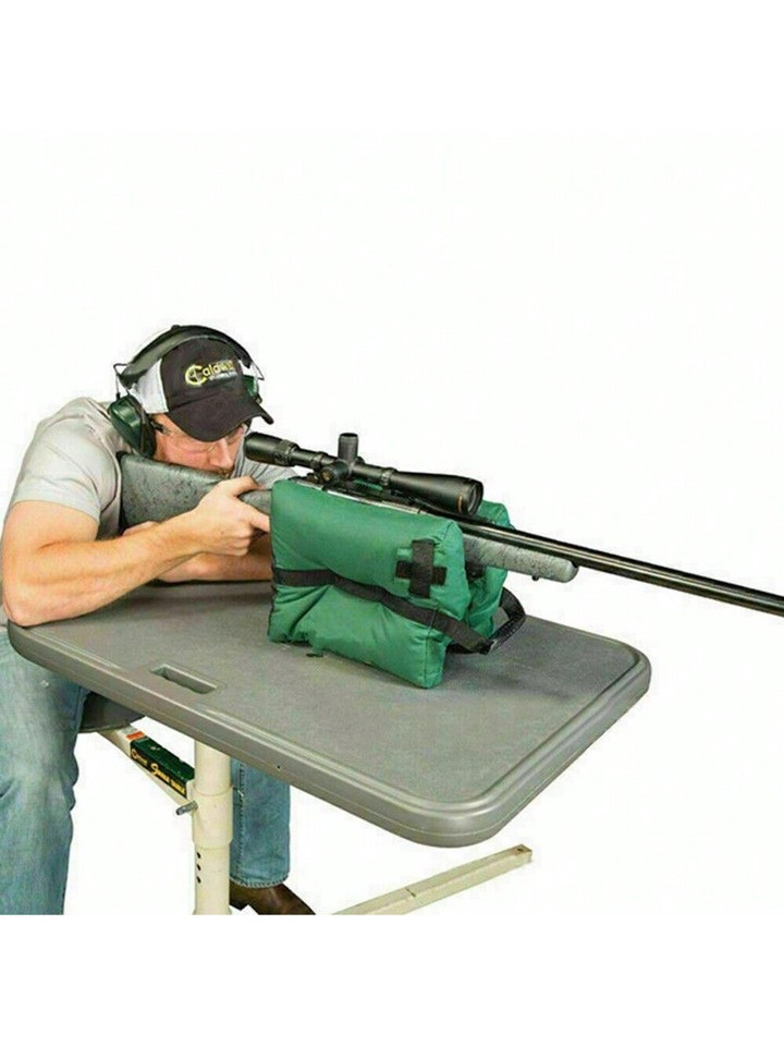 Unfilled Front Shooter's Gun Rest Sand Bags Rifle Shooting Bench Steady ...