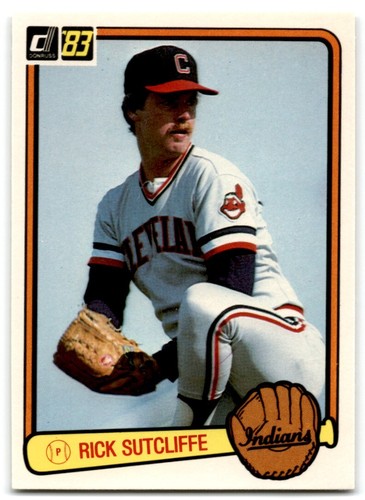 1983 Donruss Rick Sutcliffe Cleveland Indians #72 | eBay