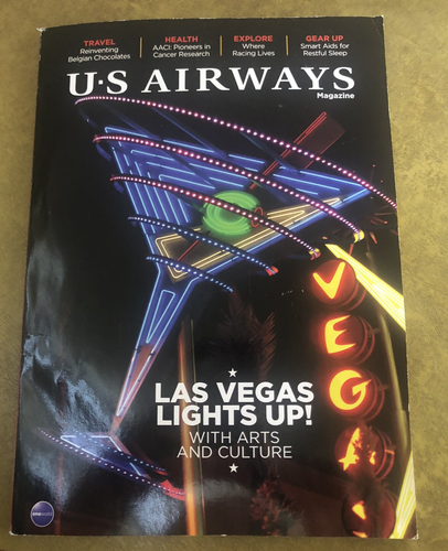 US AIRWAYS INFLIGHT MAGAZINE— LAS Oct 2014 | eBay