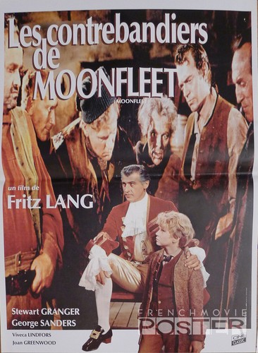 MOONFLEET - FRITZ LANG / STEWART GRANGER - REISSUE SMALL FRENCH MOVIE ...