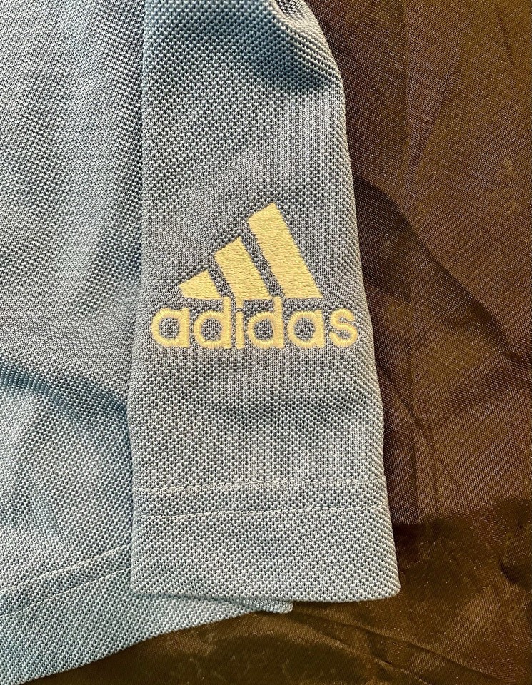 Adidas Golf Channel Shirt Men’s XXL Blue Climacool Performance Short ...