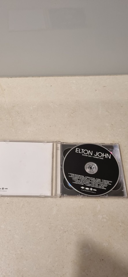 Elton John Rocket Man: Number Ones 2 DISC CD LIMITED EDITION RARE COPY ...