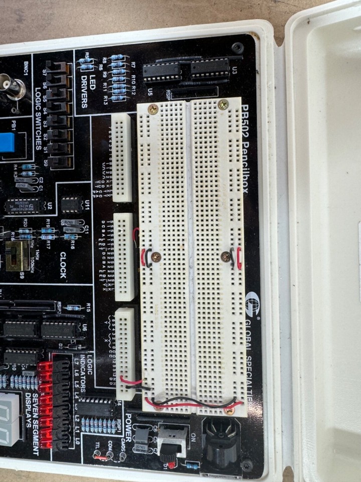 Global Specialties PB-502 Portable Advanced Logic Design Trainer | eBay