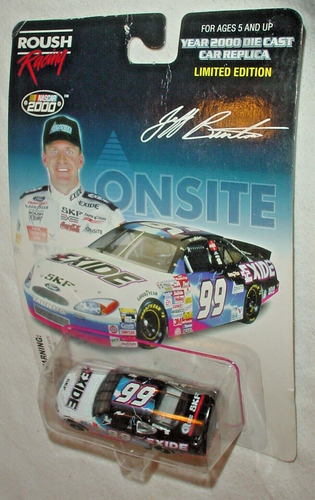 Jeff Burton #99 Roush Racing NASCAR 2000 EXIDE Ford Taurus Car Limited ...