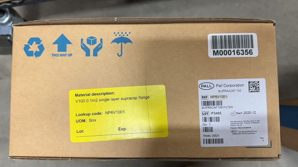New Factory Sealed Pall NP6V1001 Kleenpark Nova SUPRACAP 100 FILTER | eBay